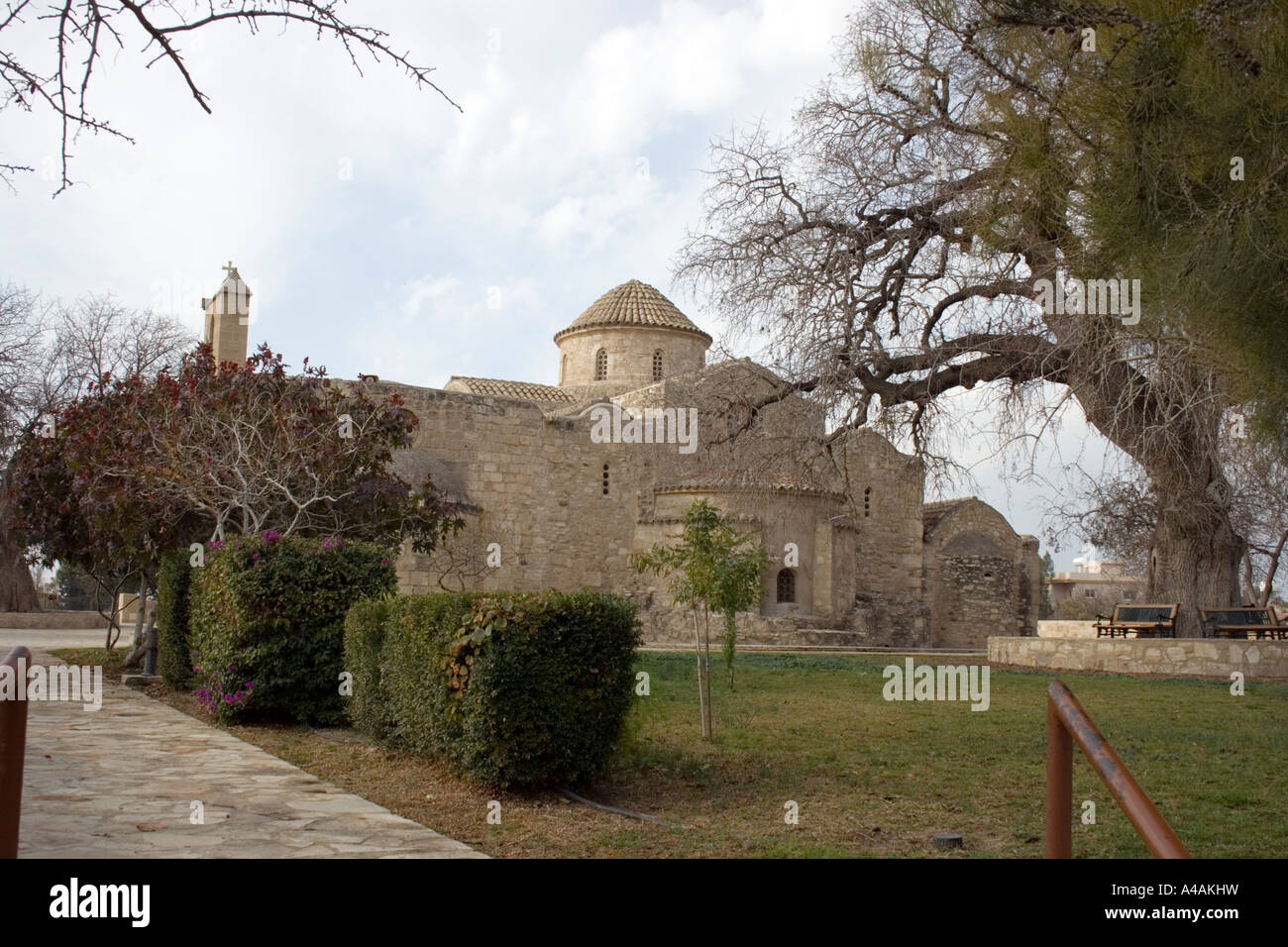 Church in Kiti Cyprus Stock Photo - Alamy