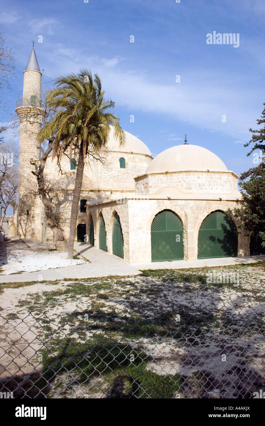 Hala Sultan Tekke Mosque Larnaca Cyprus Stock Photo - Alamy