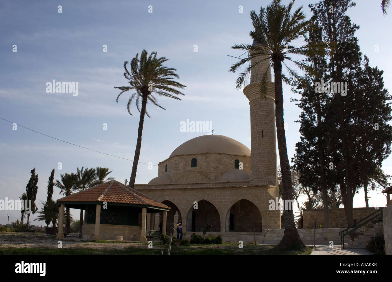 Hala Sultan Tekke Mosque Larnaca Cyprus Stock Photo - Alamy