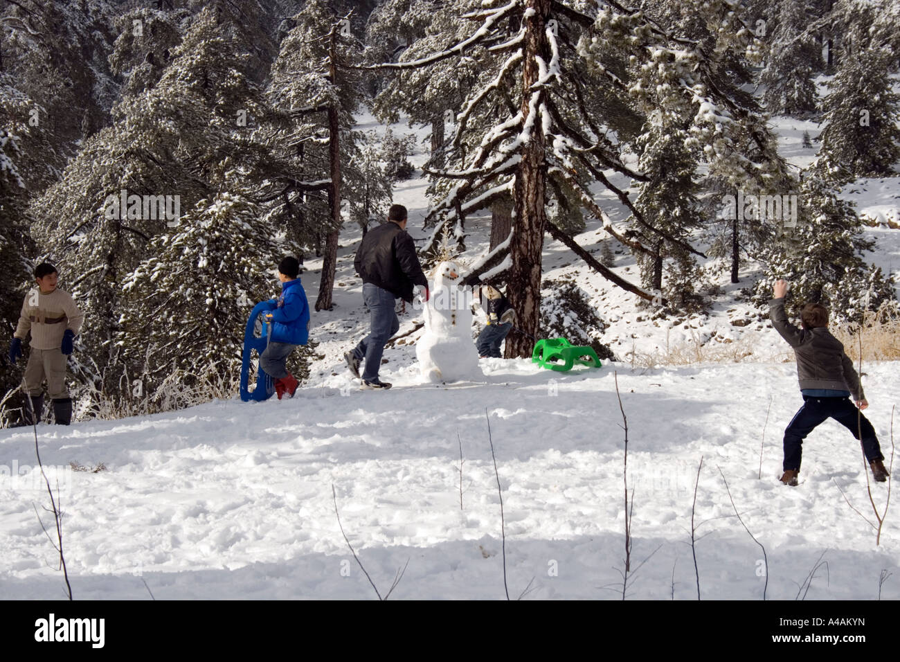 Cyprus troodos snow hi-res stock photography and images - Alamy