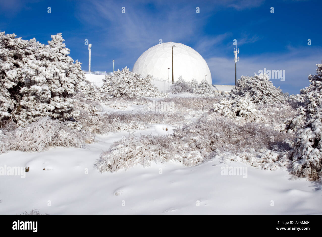 Troodos snow mountains hi-res stock photography and images - Alamy