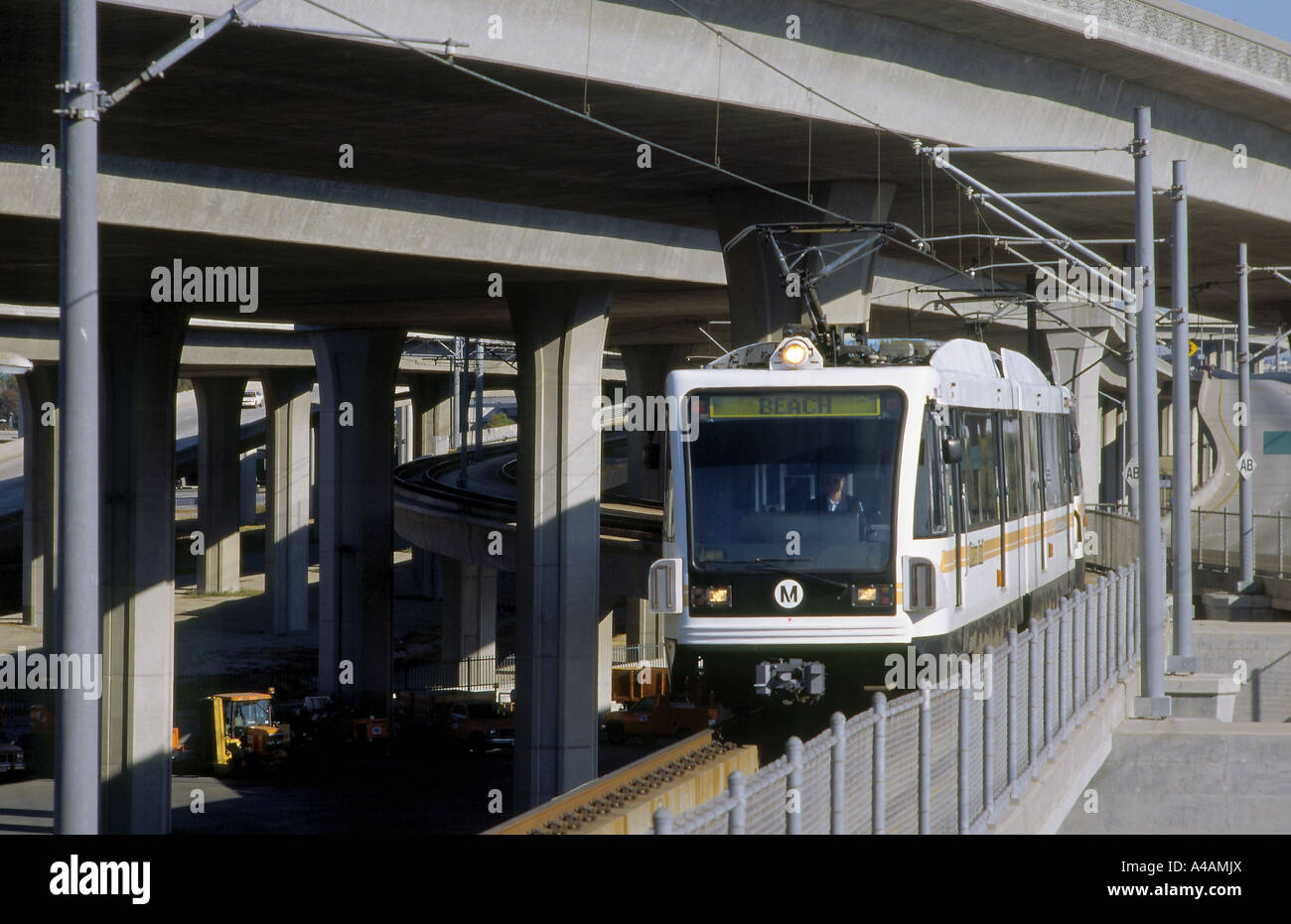 Los angeles light rail system hi-res stock photography and images - Alamy