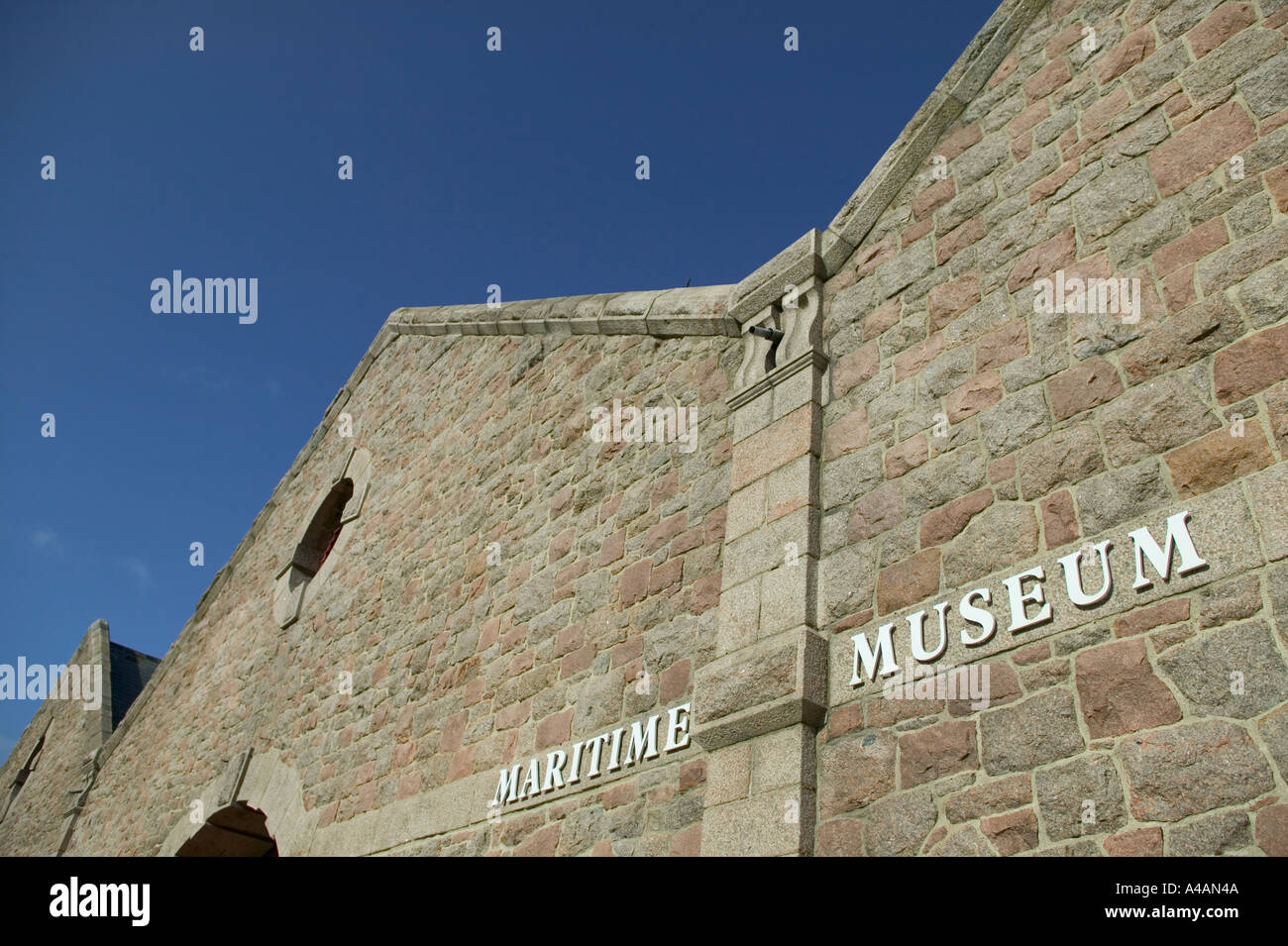 Maritime Museum building St Helier Jersey Channel Islands Stock Photo ...