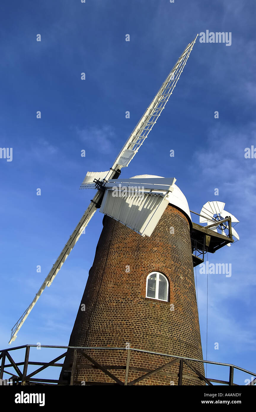 Wilton Down Windmill Stock Photo - Alamy