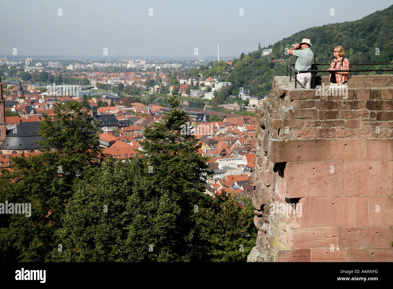 Germany Heidelberg Castle University City on the Neckar Stock Photo - Alamy