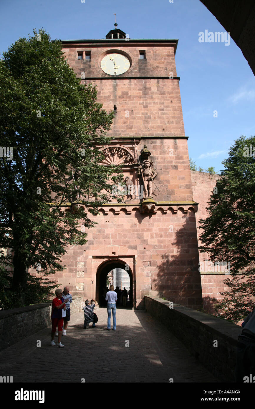 Germany Heidelberg Castle University City on the Neckar Stock Photo - Alamy
