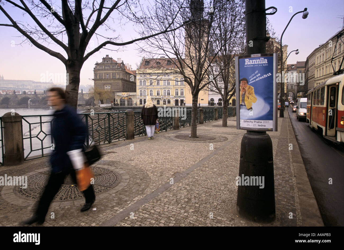 street scenes in prague Stock Photo - Alamy