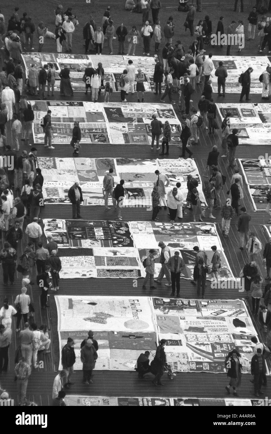 Aids quilt hi-res stock photography and images - Alamy