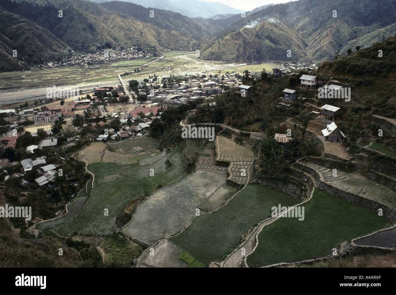 philippines rice paddies in bontoc in the cordillera mountains february ...