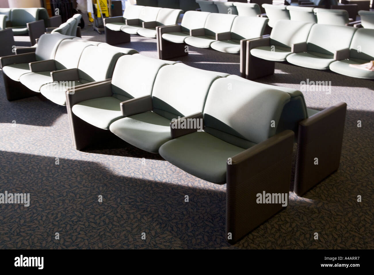 AIRPORT TERMINAL SEATING Stock Photo - Alamy