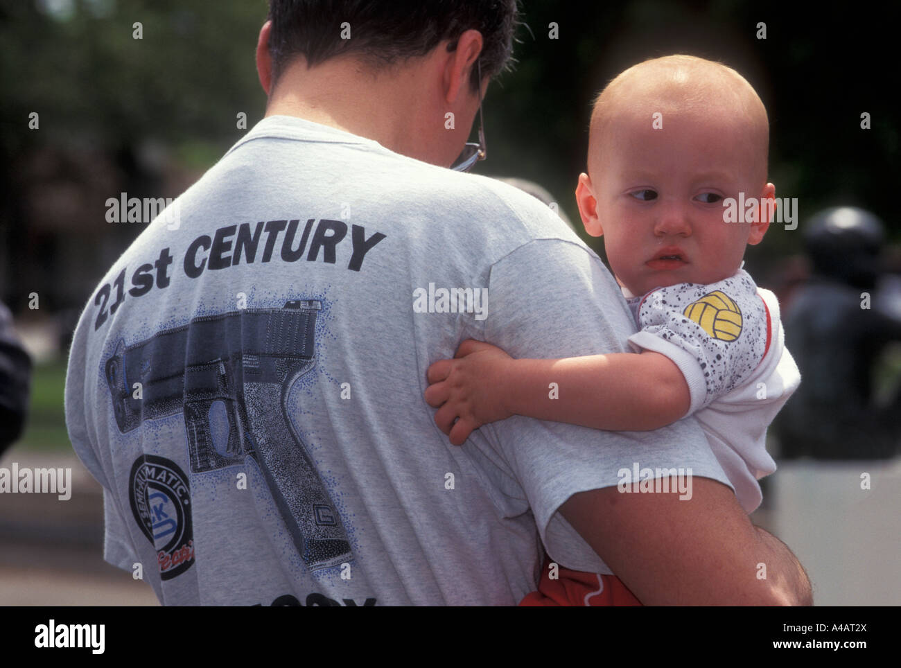 Michigan Militia Rally Stock Photo - Alamy