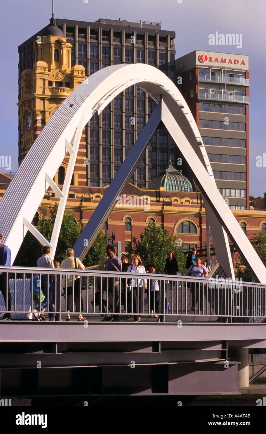 Southgate Melbourne Yarra River Victoria Australia vertical Stock Photo ...