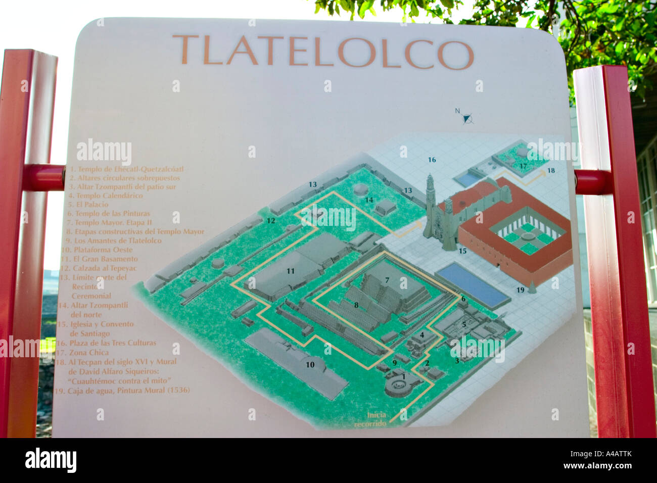 Aztec mexico map hi-res stock photography and images - Alamy