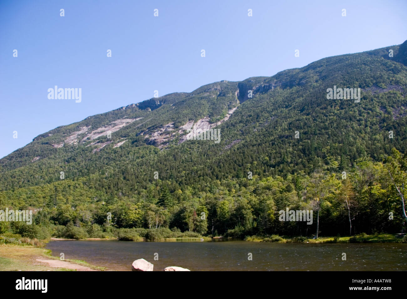 Crawford Notch Mt Webster New Hampshire Stock Photo - Alamy