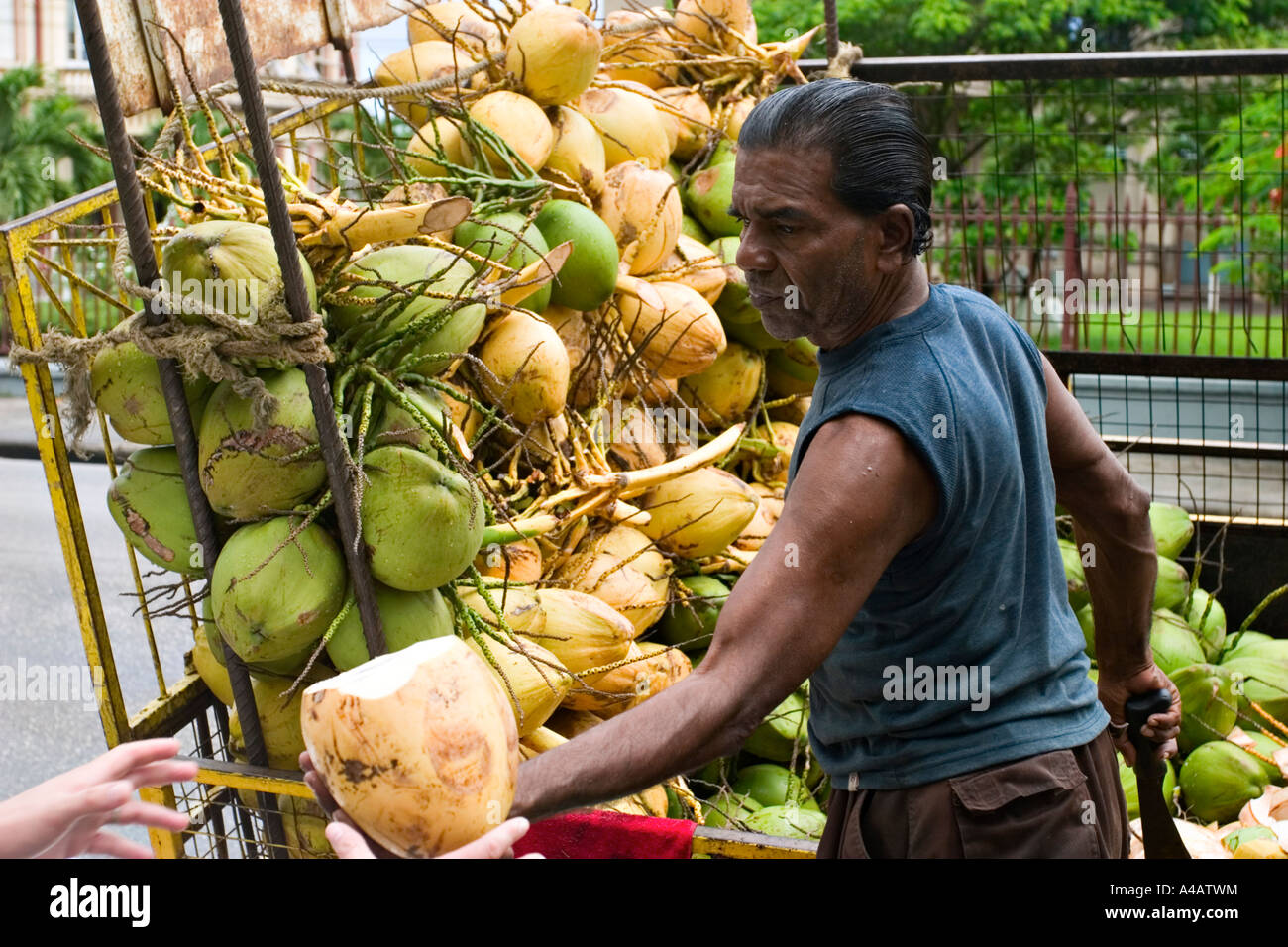 Trinidad port of spain street hi-res stock photography and images - Alamy