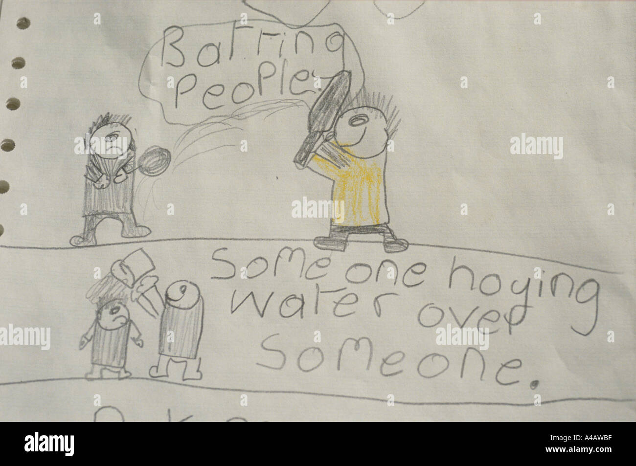 Child drawing in primary hi-res stock photography and images - Alamy