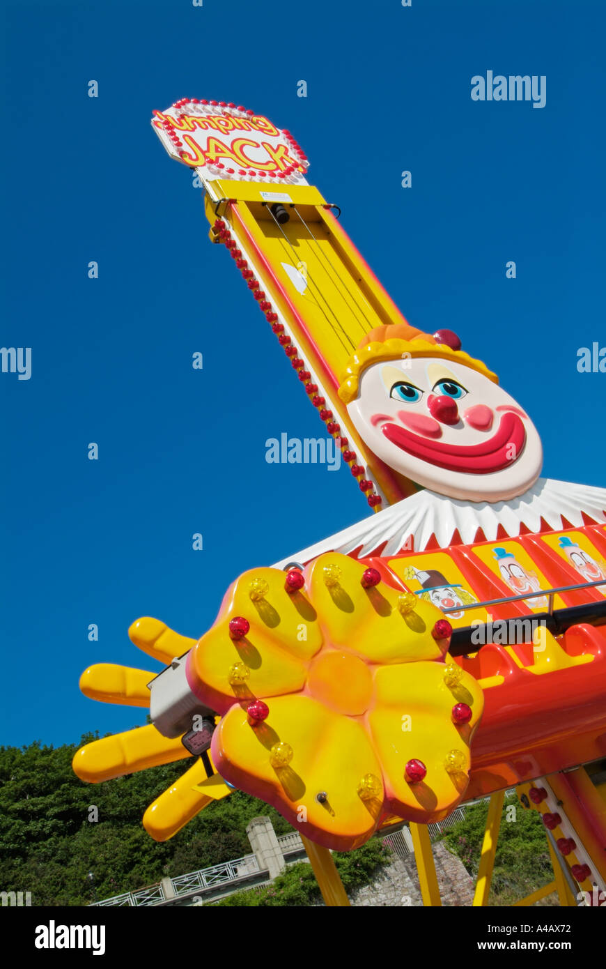 Llandudno pier fairground ride hi-res stock photography and images - Alamy