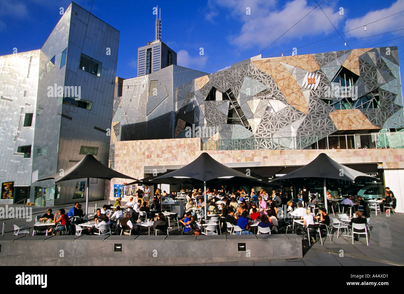 Federation Square, Melbourne Stock Photo - Alamy