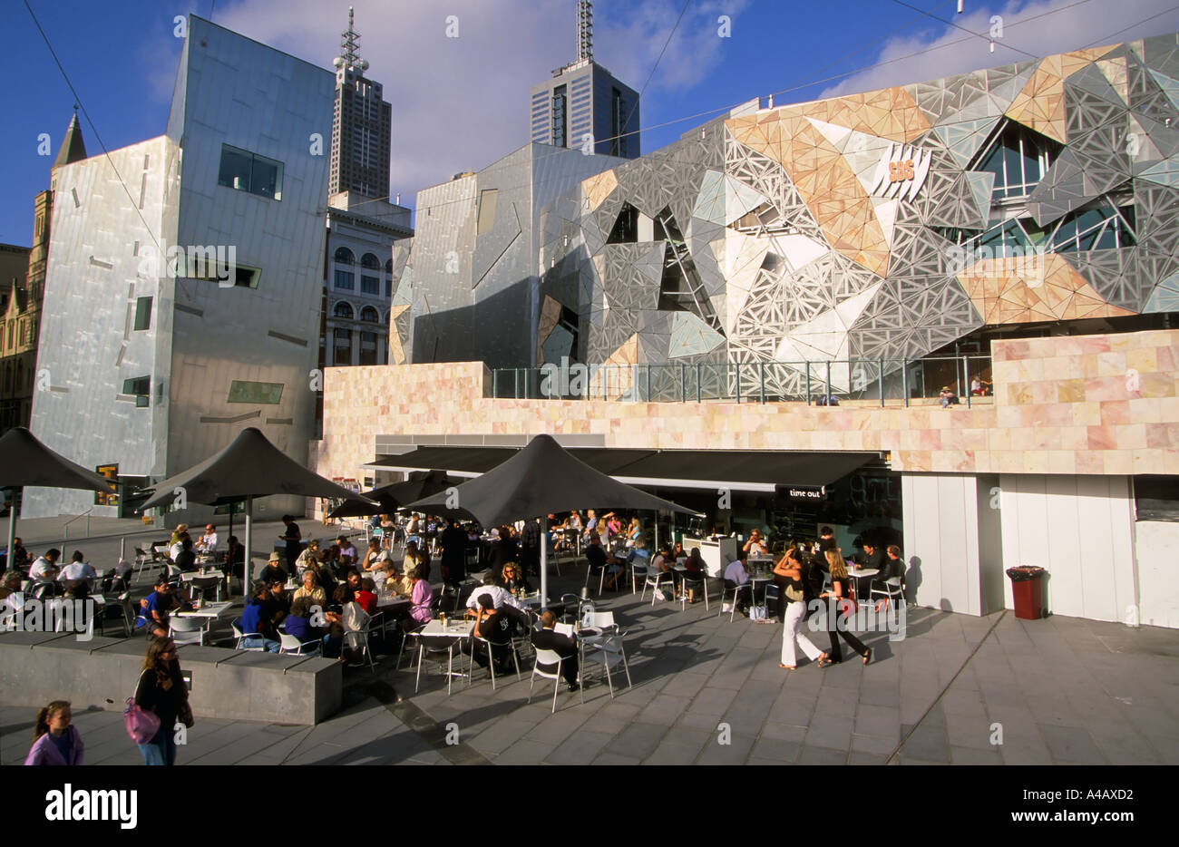 Federation Square, Melbourne Stock Photo - Alamy