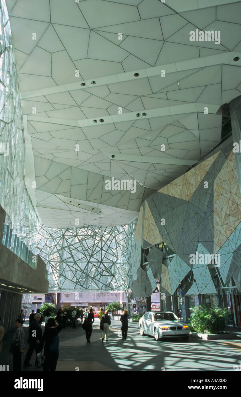 The Atrium, Federation Square, Melbourne Stock Photo - Alamy