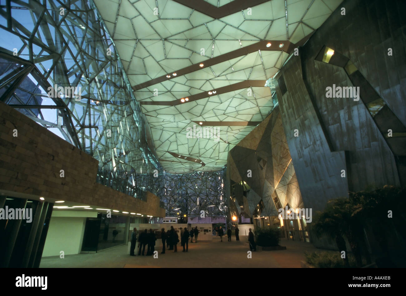 The Atrium, Federation Square, Melbourne Stock Photo - Alamy