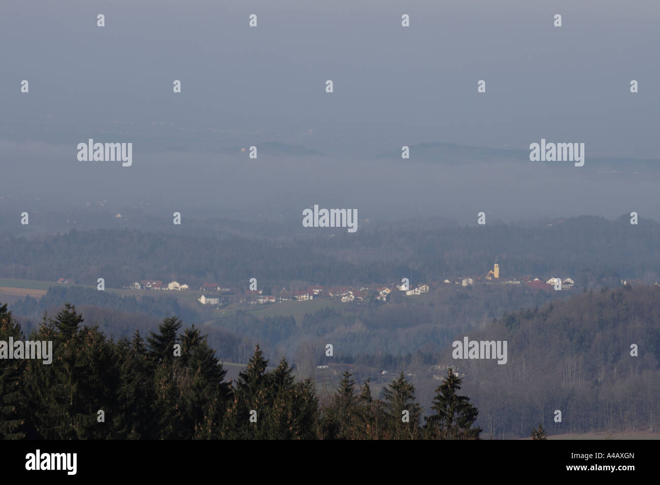 village Berg district of Deggendorf Bavaria Germany. Photo by Willy ...