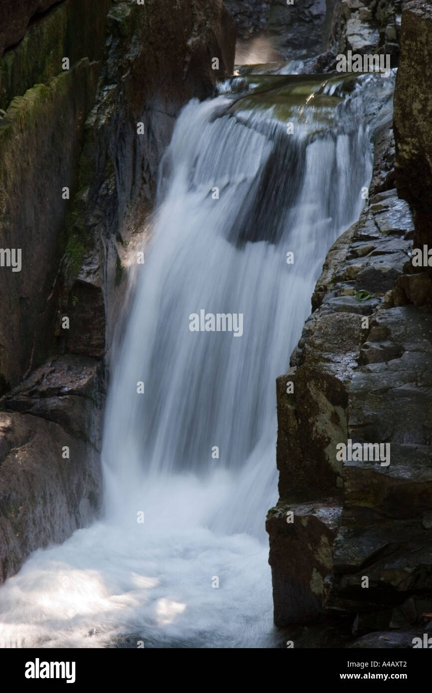 Sabbaday Falls along the Kancamagus Highway in Waterville, New ...