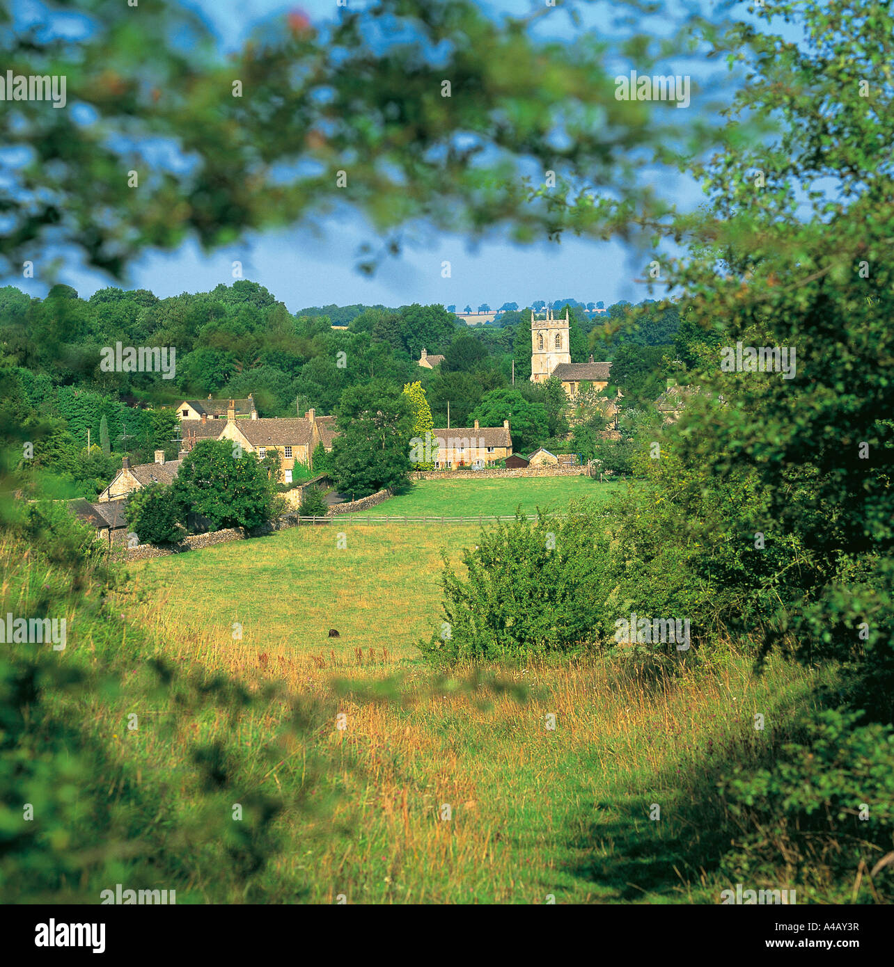 Naunton Church in the Cotswolds Stock Photo - Alamy
