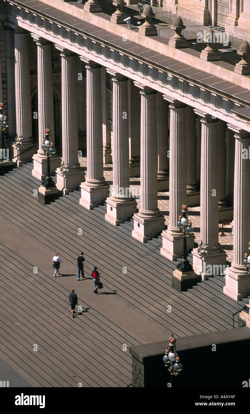 Parliament House Melbourne Victoria Australia vertical Stock Photo - Alamy