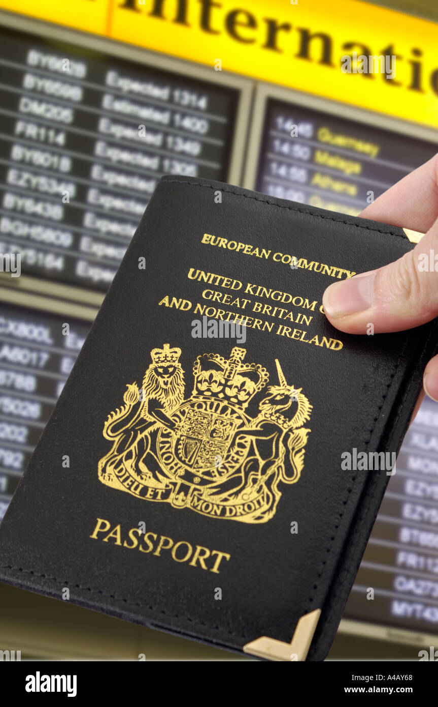 British subject passport hi-res stock photography and images - Alamy