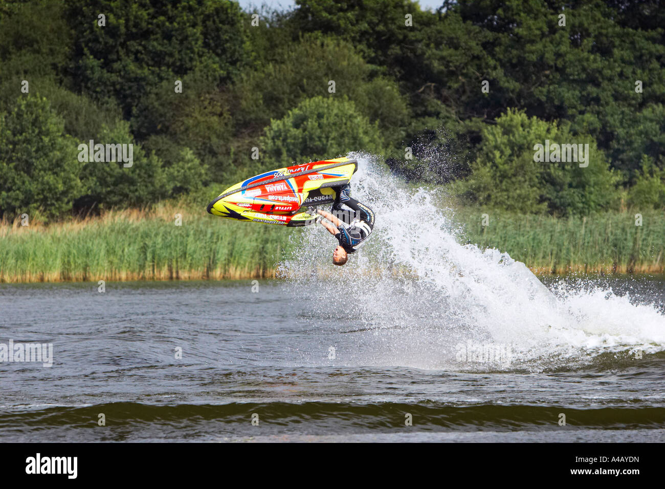 Jet ski stunt rider hi-res stock photography and images - Alamy