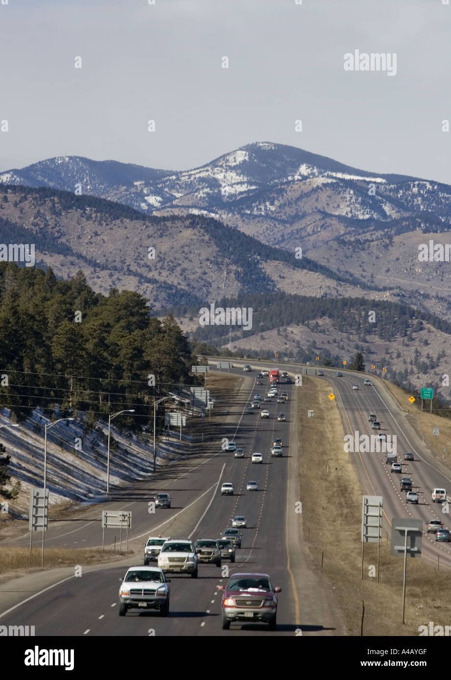 Denver urban sprawl hi-res stock photography and images - Alamy