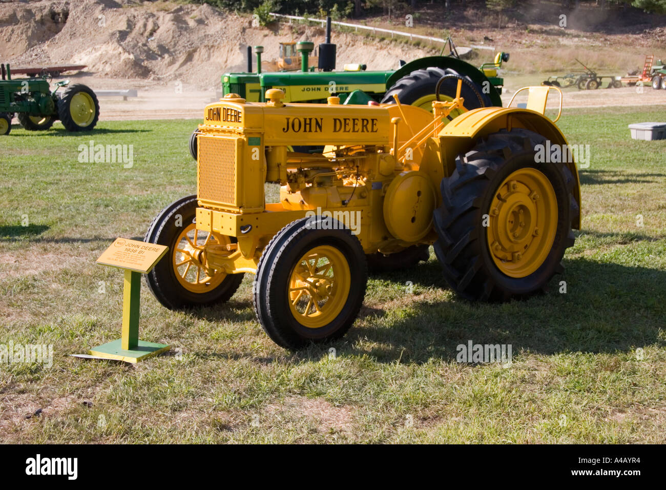 John Deere tractor Stock Photo - Alamy