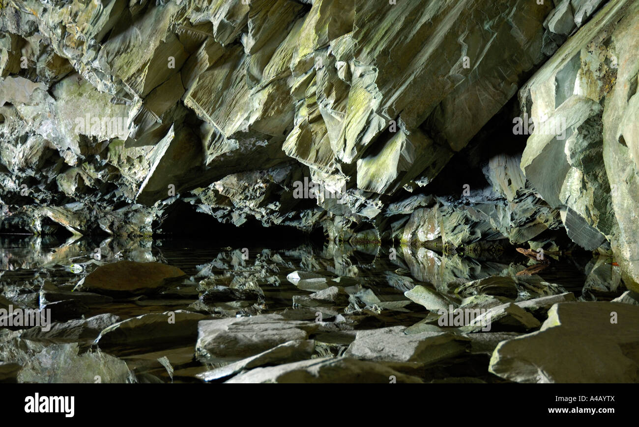 Inside rydal cave in hi-res stock photography and images - Alamy