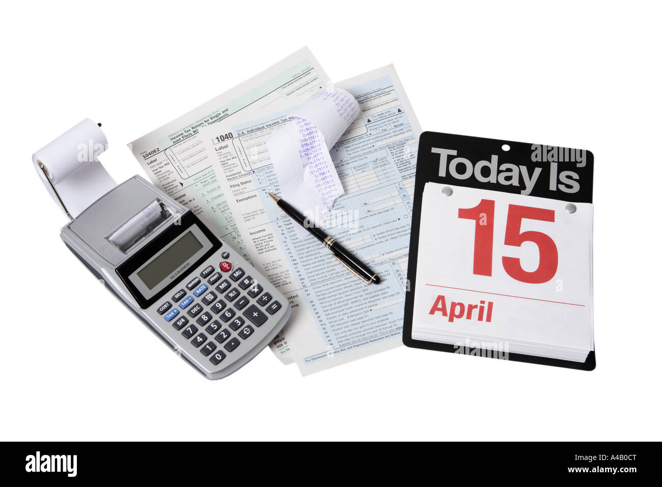 Accounting tax form year Cut Out Stock Images & Pictures - Alamy