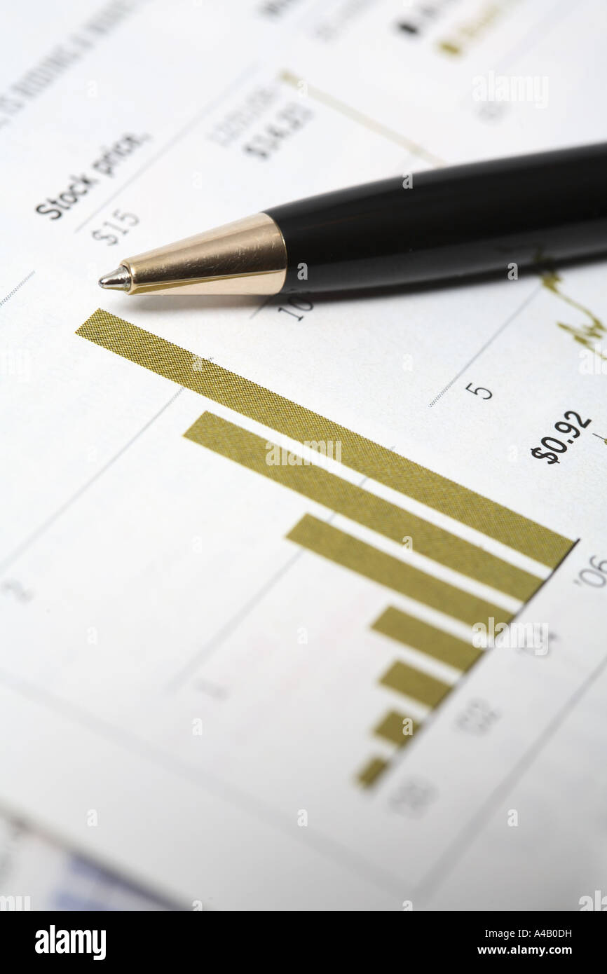 Tracking a Growing Investment Stock Photo - Alamy