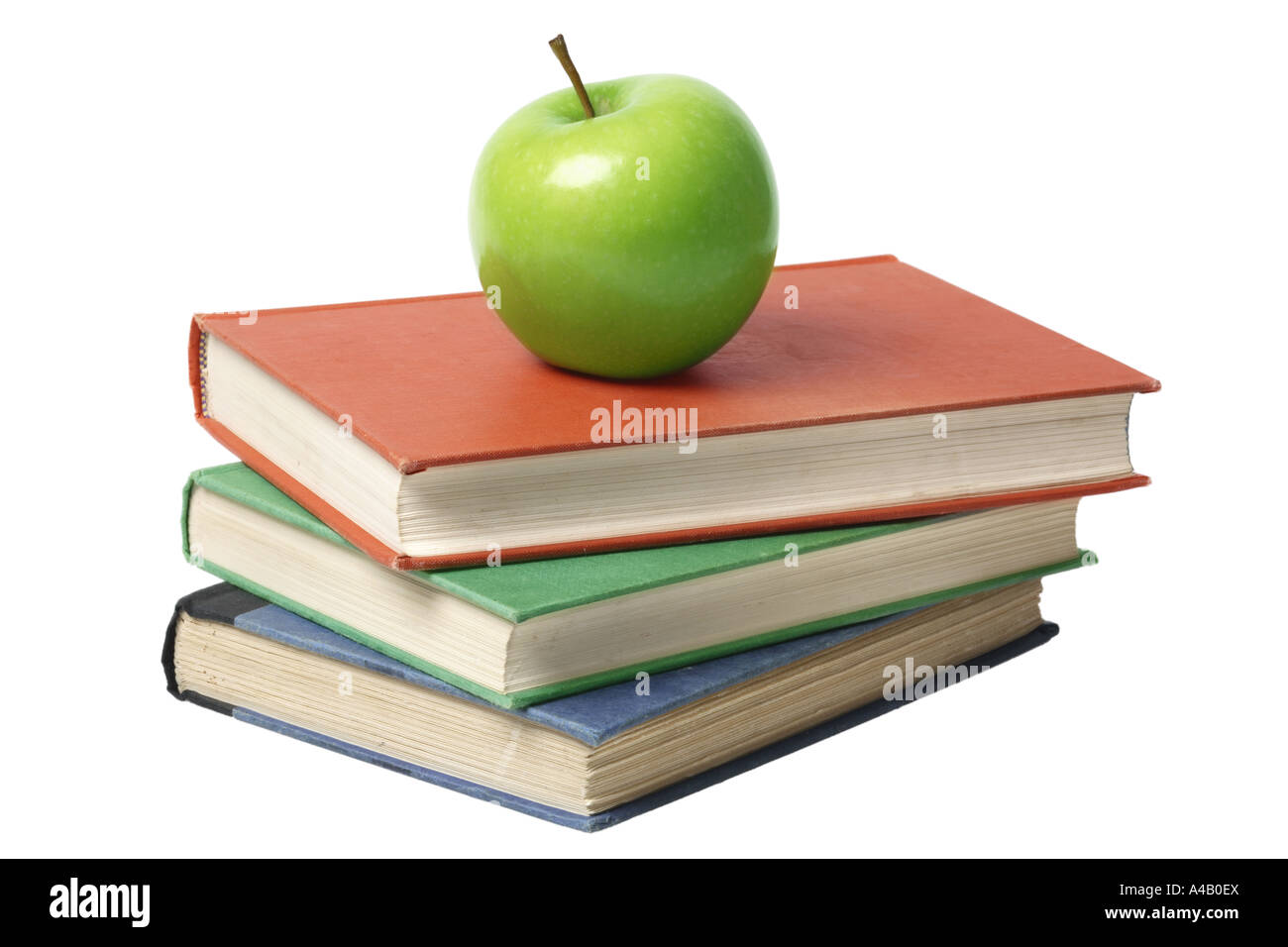 Books apple icon on Cut Out Stock Images & Pictures - Alamy