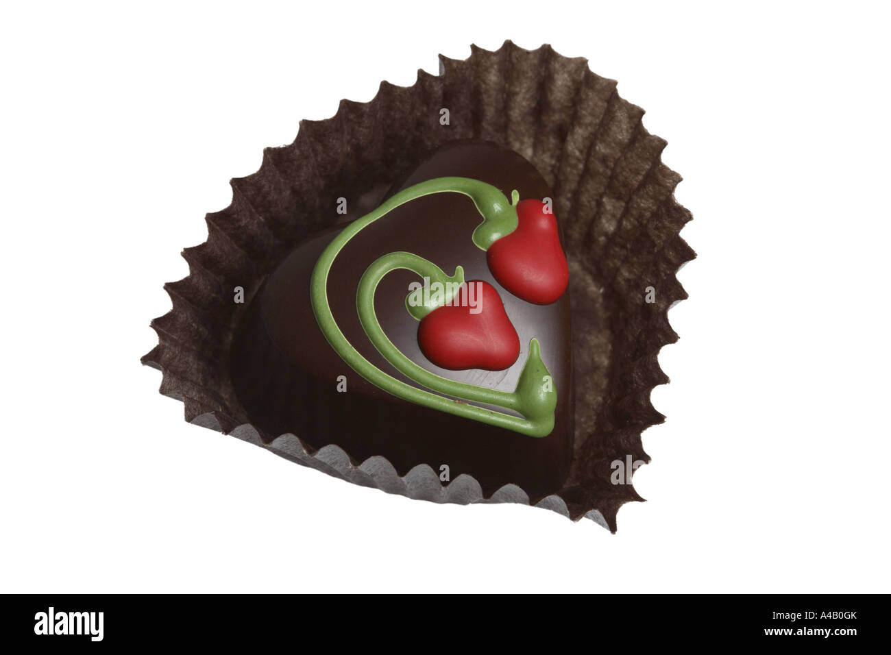 Chocolate Candy cut out on white background Stock Photo - Alamy