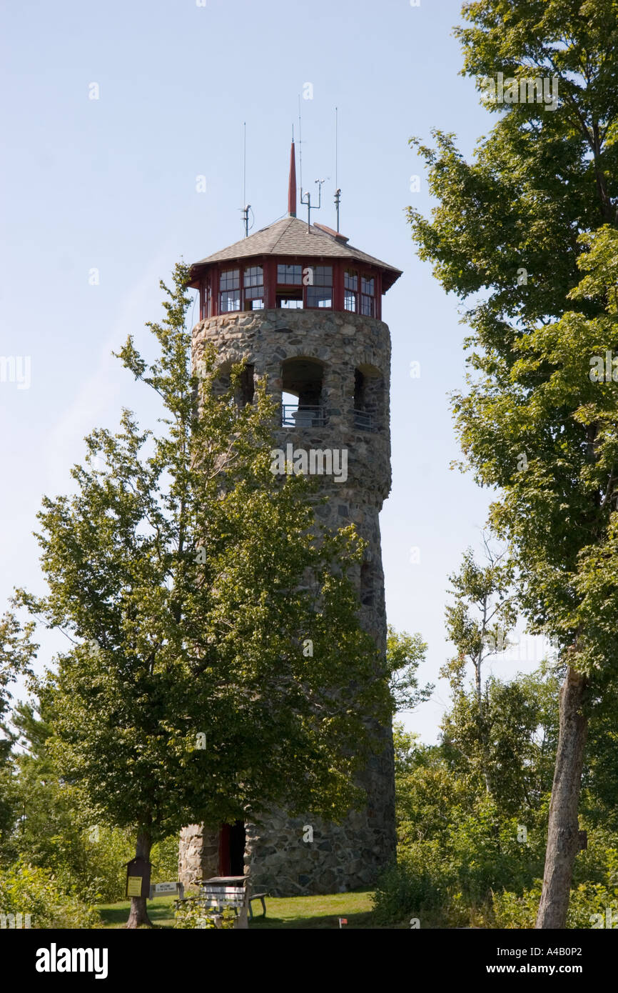 Lancaster New Hampshire Mt Prospect Weeks State Park Lookout Tower ...