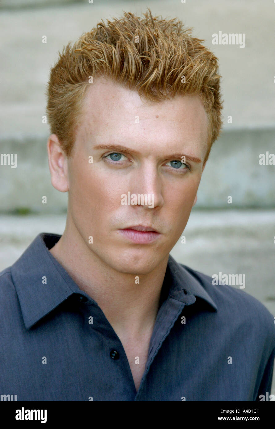 Headshots of male actor Stock Photo - Alamy