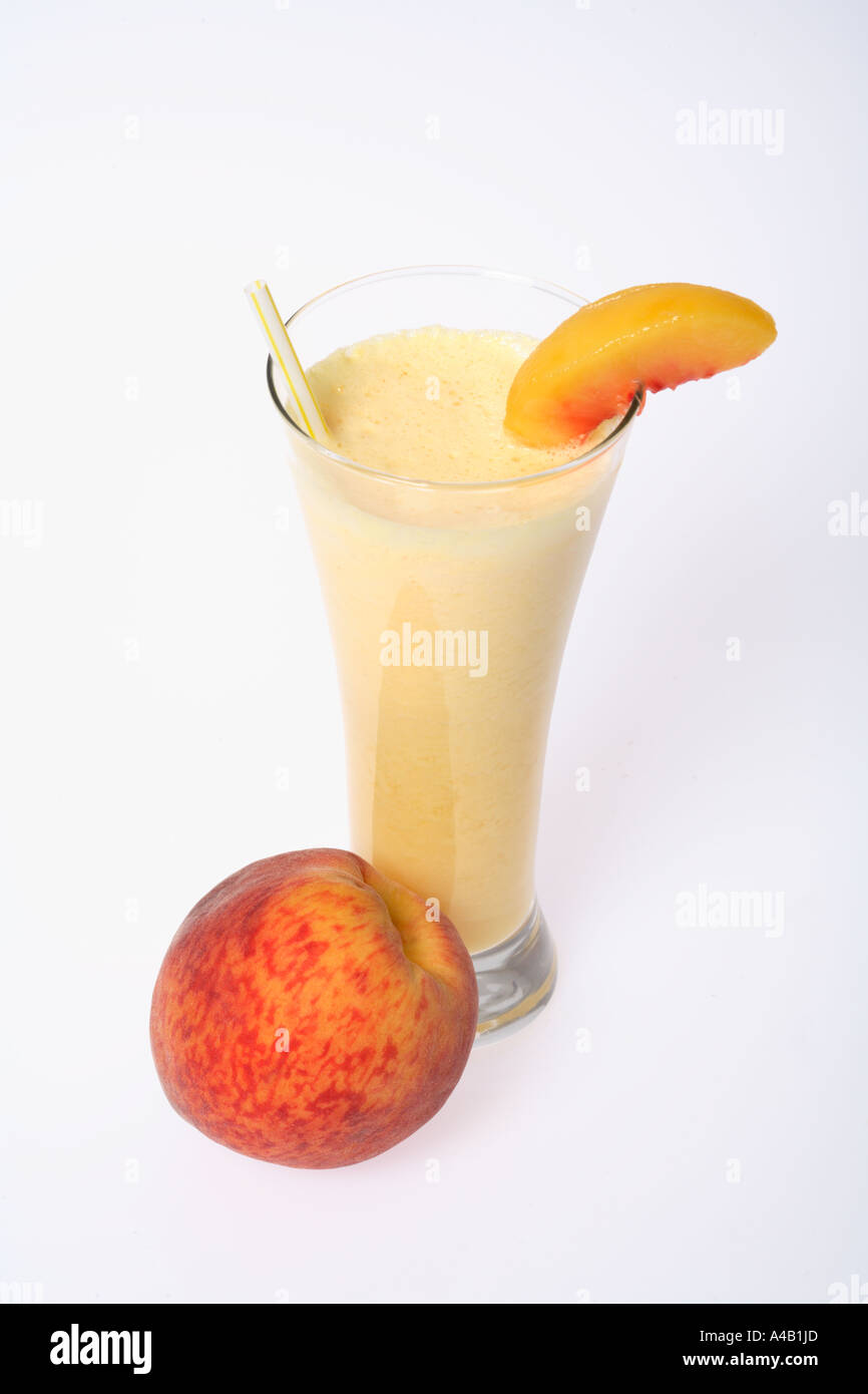 Peach flavored drink hi-res stock photography and images - Alamy
