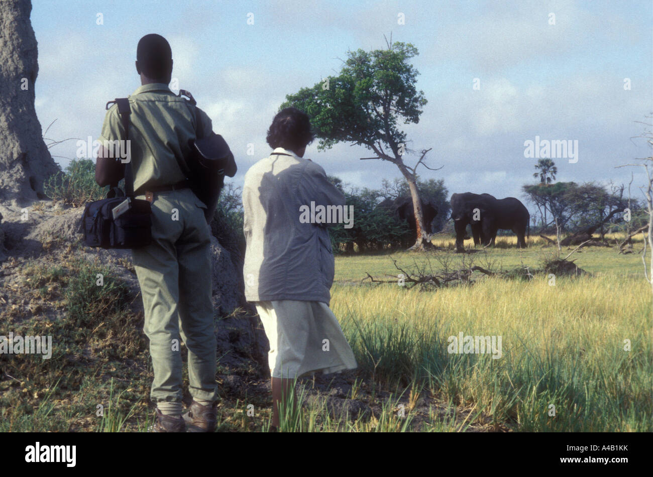 Okavango people walk hi-res stock photography and images - Alamy
