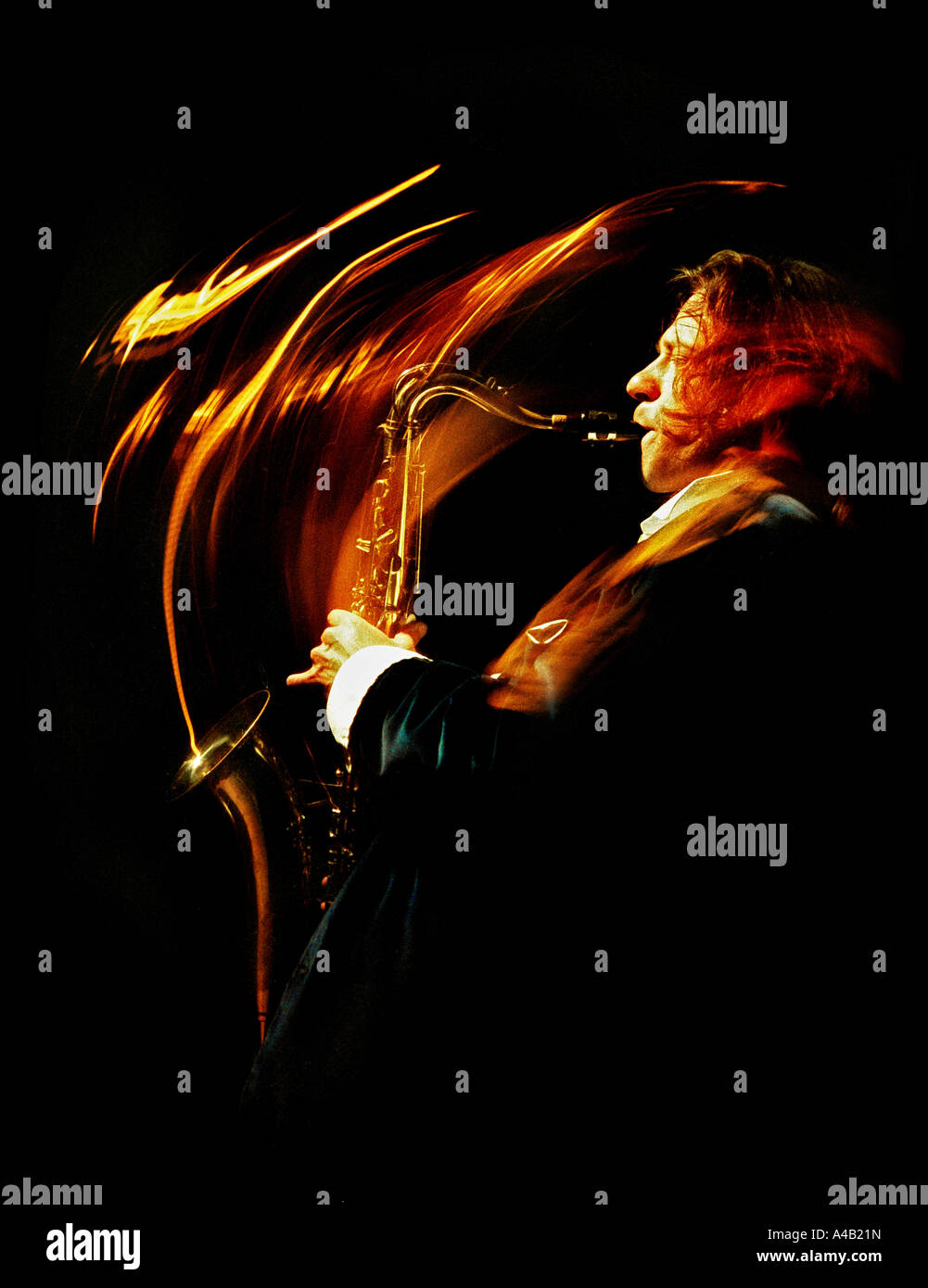 Saxophononist hi-res stock photography and images - Alamy