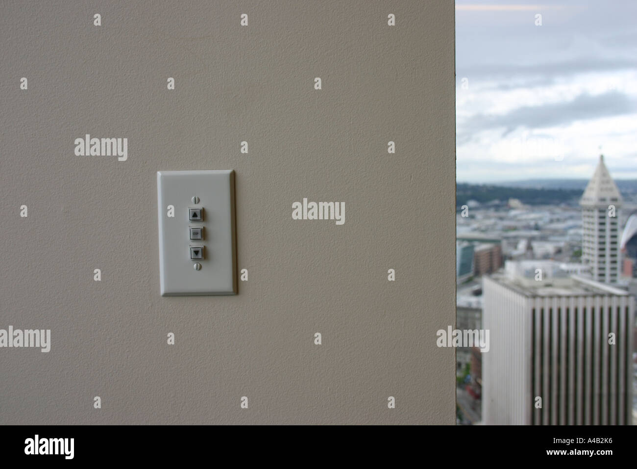 City skyline outside conference room Stock Photo - Alamy