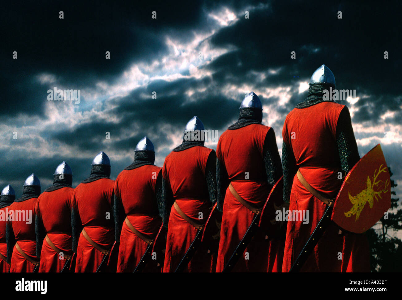 Blank Medieval War Banner