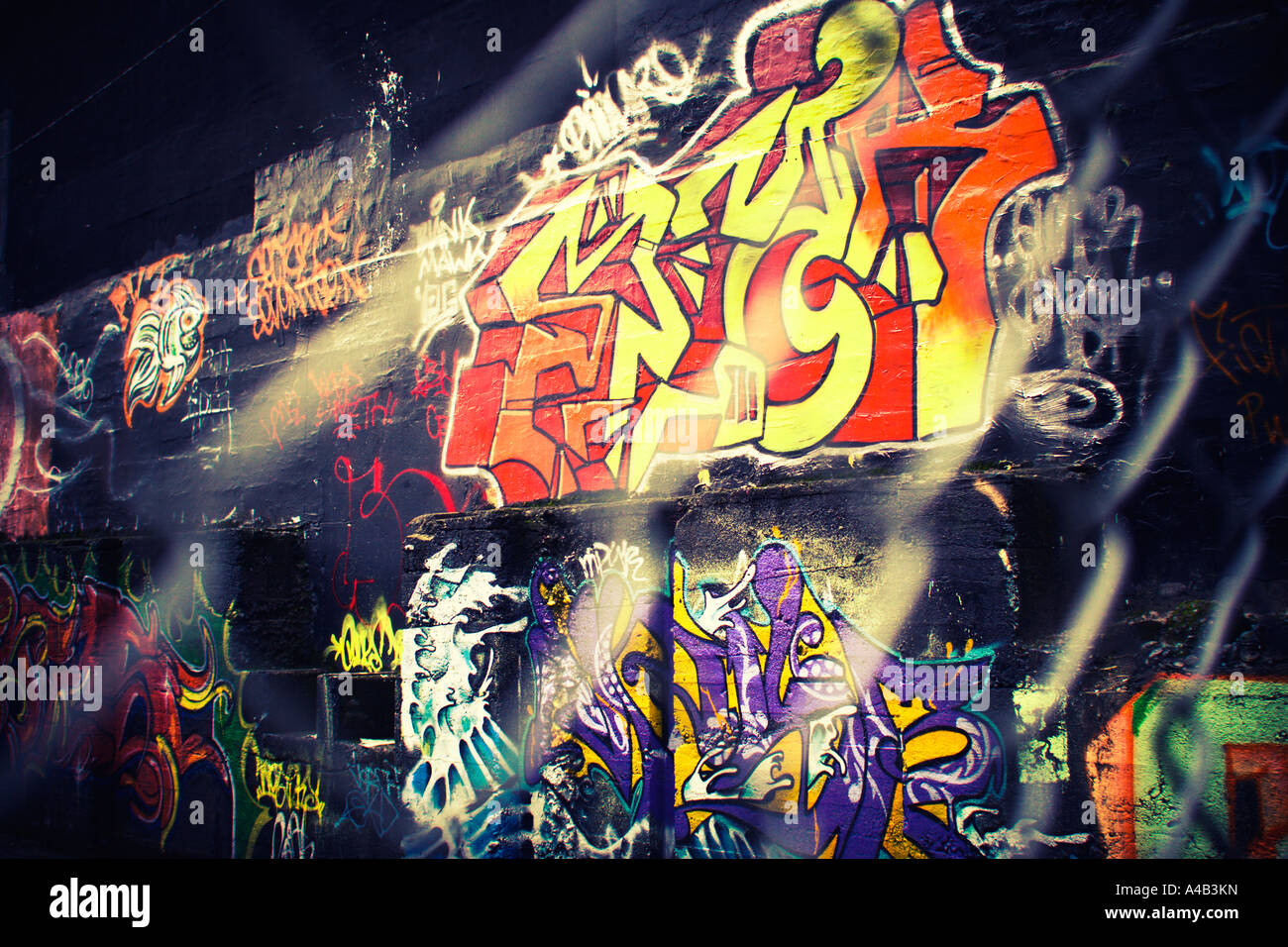 Graffiti tag names hi-res stock photography and images - Alamy