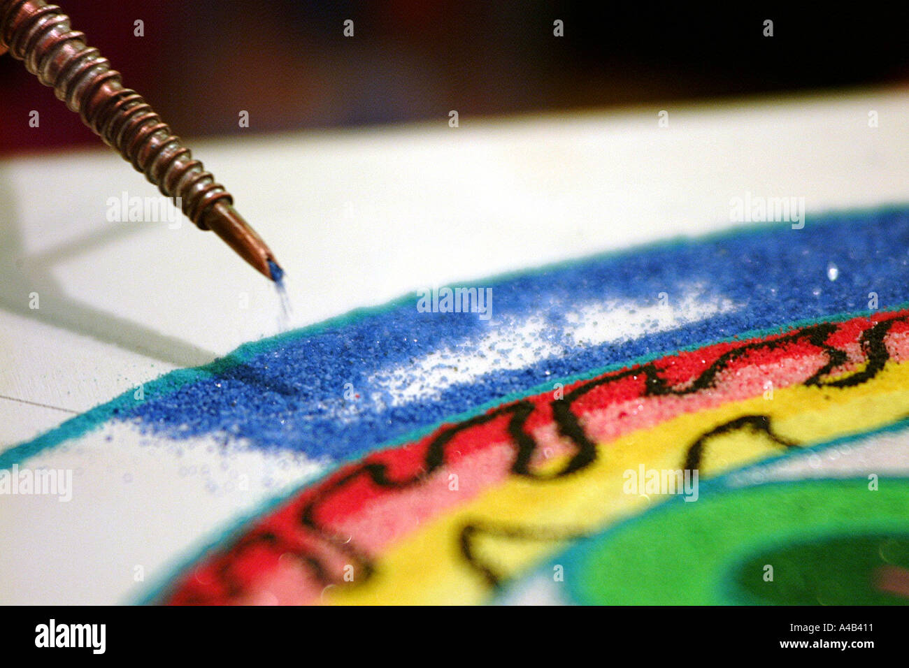 Sand mandala hi-res stock photography and images - Alamy