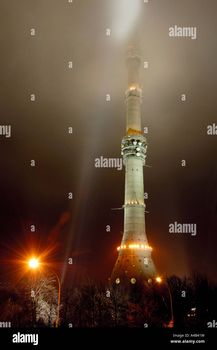 Ostankino tv and radio tower moscow hi-res stock photography and images ...