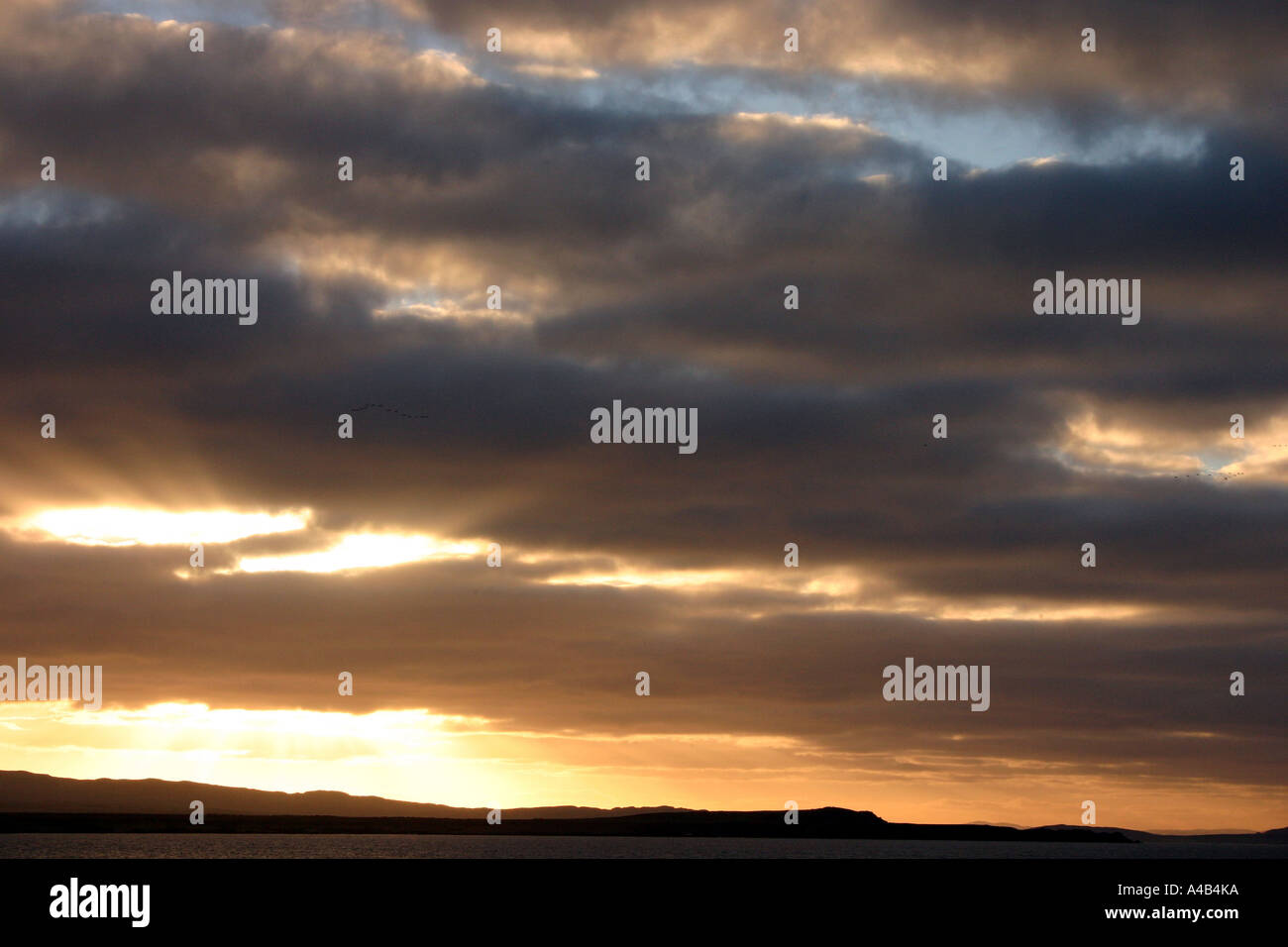 Sunset over island of islay hi-res stock photography and images - Alamy