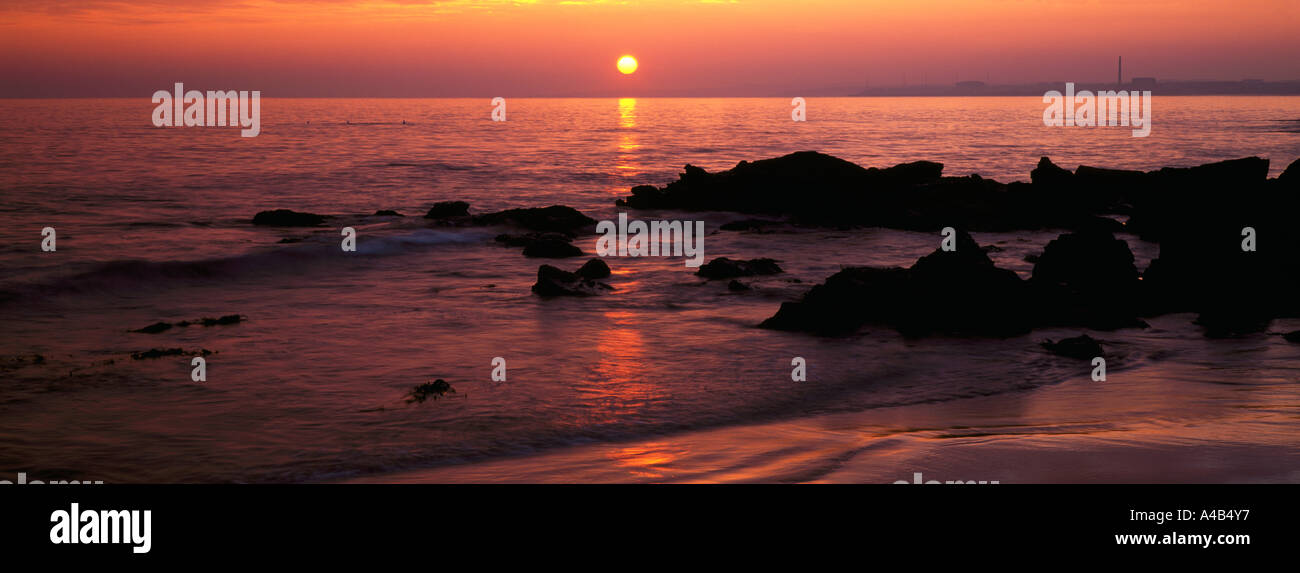Lower Largo Sunset , Fife, Scotland Stock Photo - Alamy